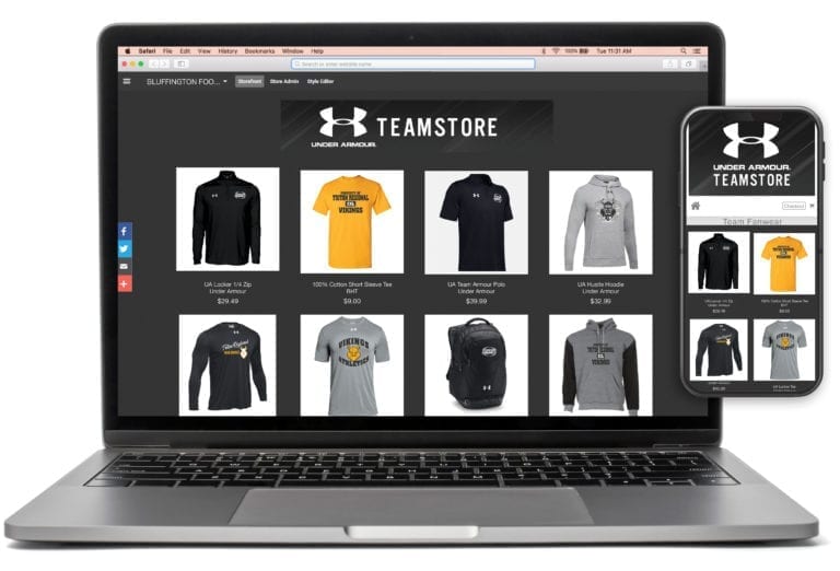 Custom Team Store | Design & Sell Custom Sportswear - Ares Sportswear