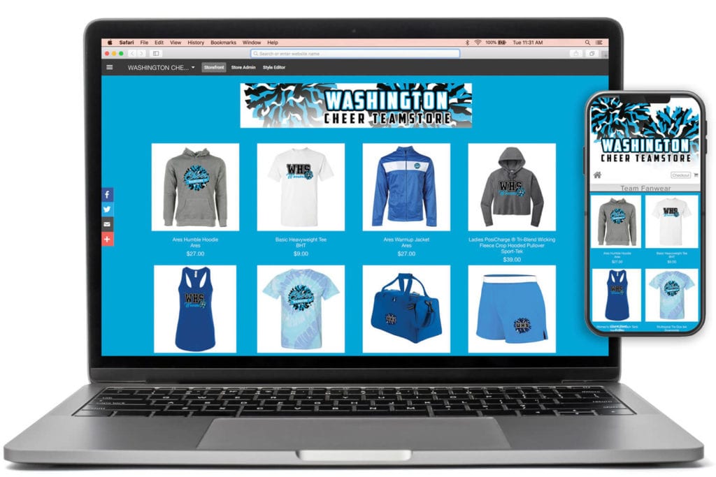 Custom Team Store | Design & Sell Custom Sportswear - Ares Sportswear